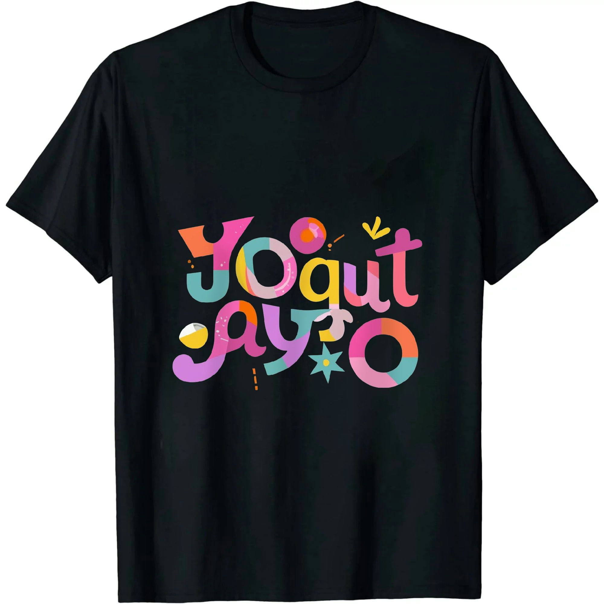 ONETECH Cool Yogurt Lettering Costume Love Dairy Products T-Shirt ...