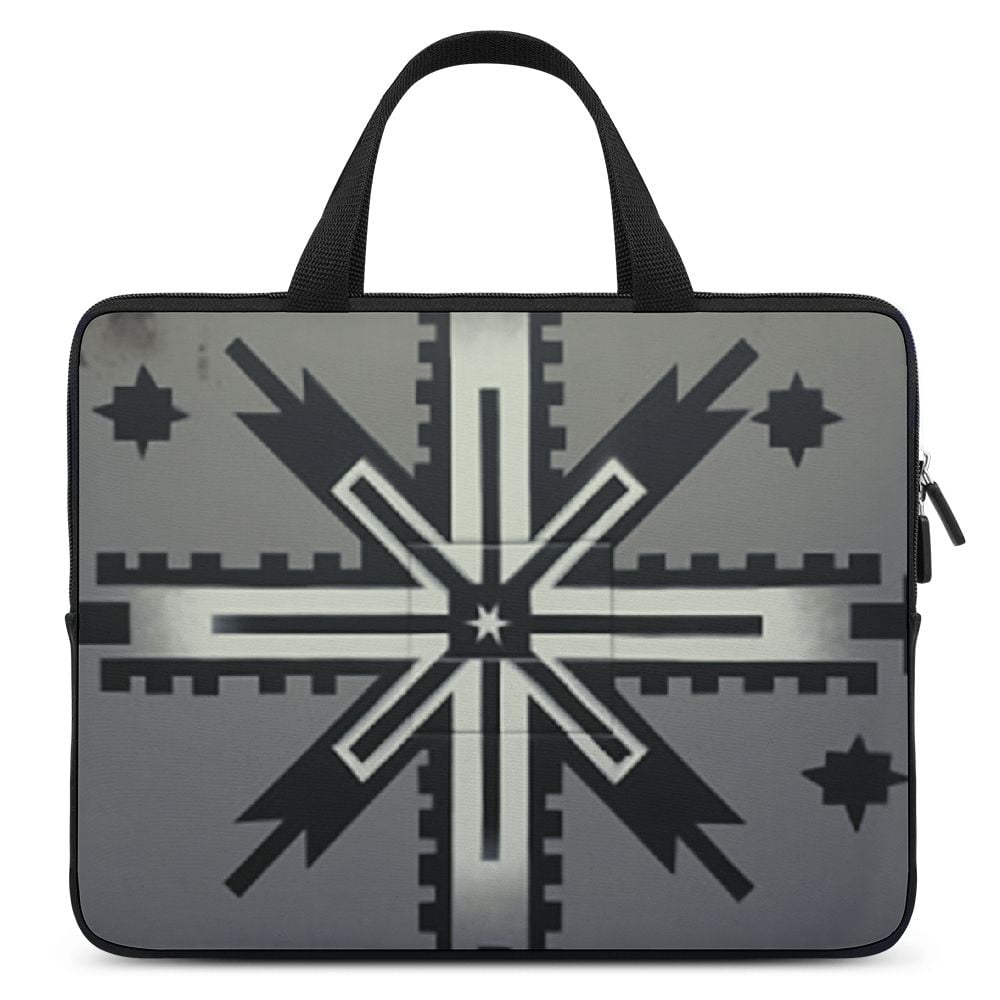 ONETECH Cross Arrows Wall Laptop Handle Bag Diving Fabric Soft Carrying ...