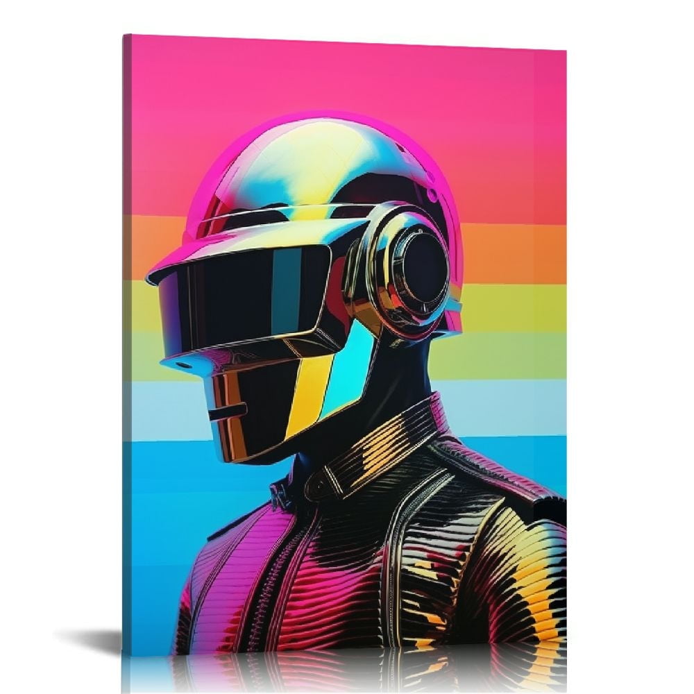 ONETECH Daft Punk Poster Discovery Album Cover Posters Canvas Poster ...