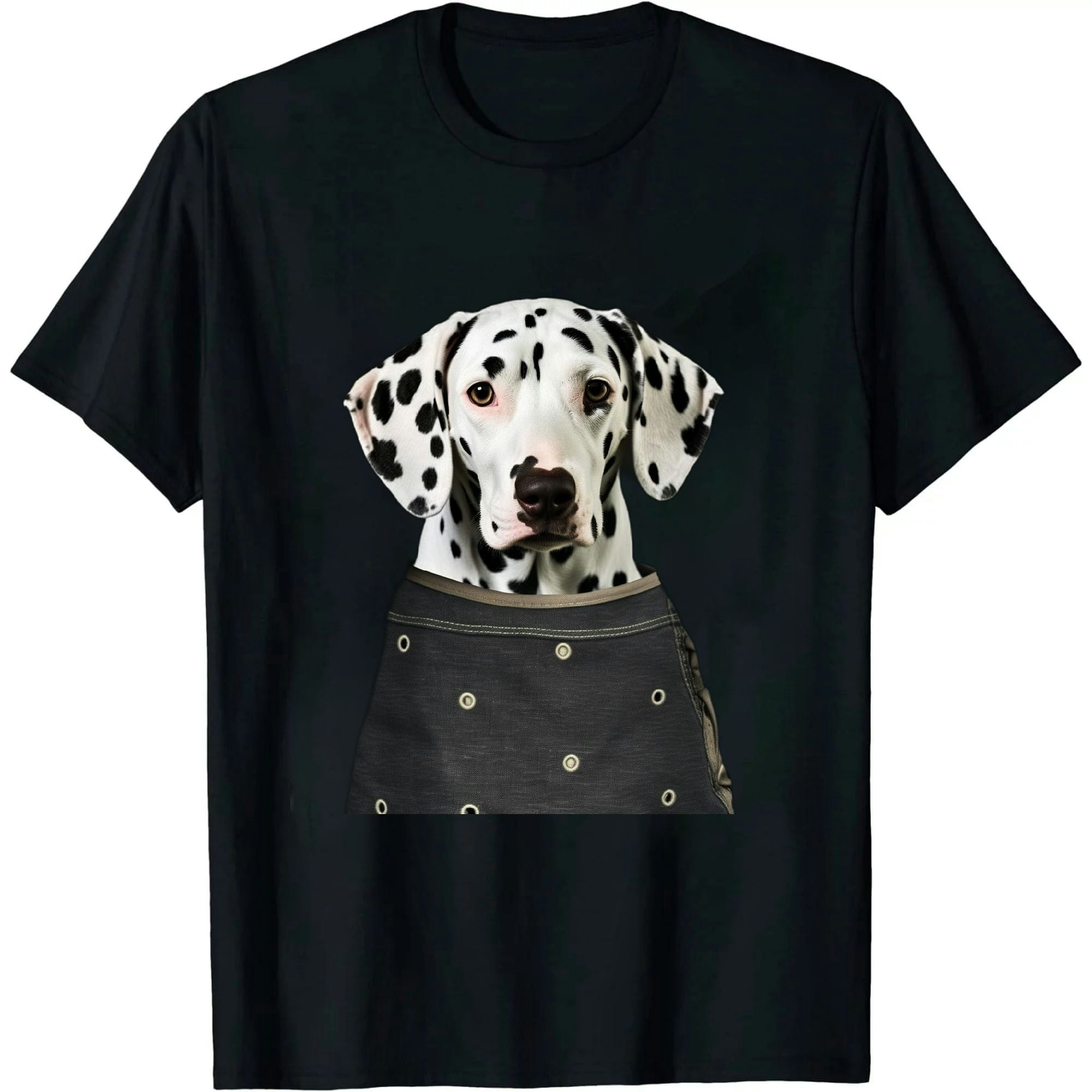 ONETECH Dalmatian Dalmatinac Breast Pocket For Dog Owners Leopard T-Shirt - Walmart.com