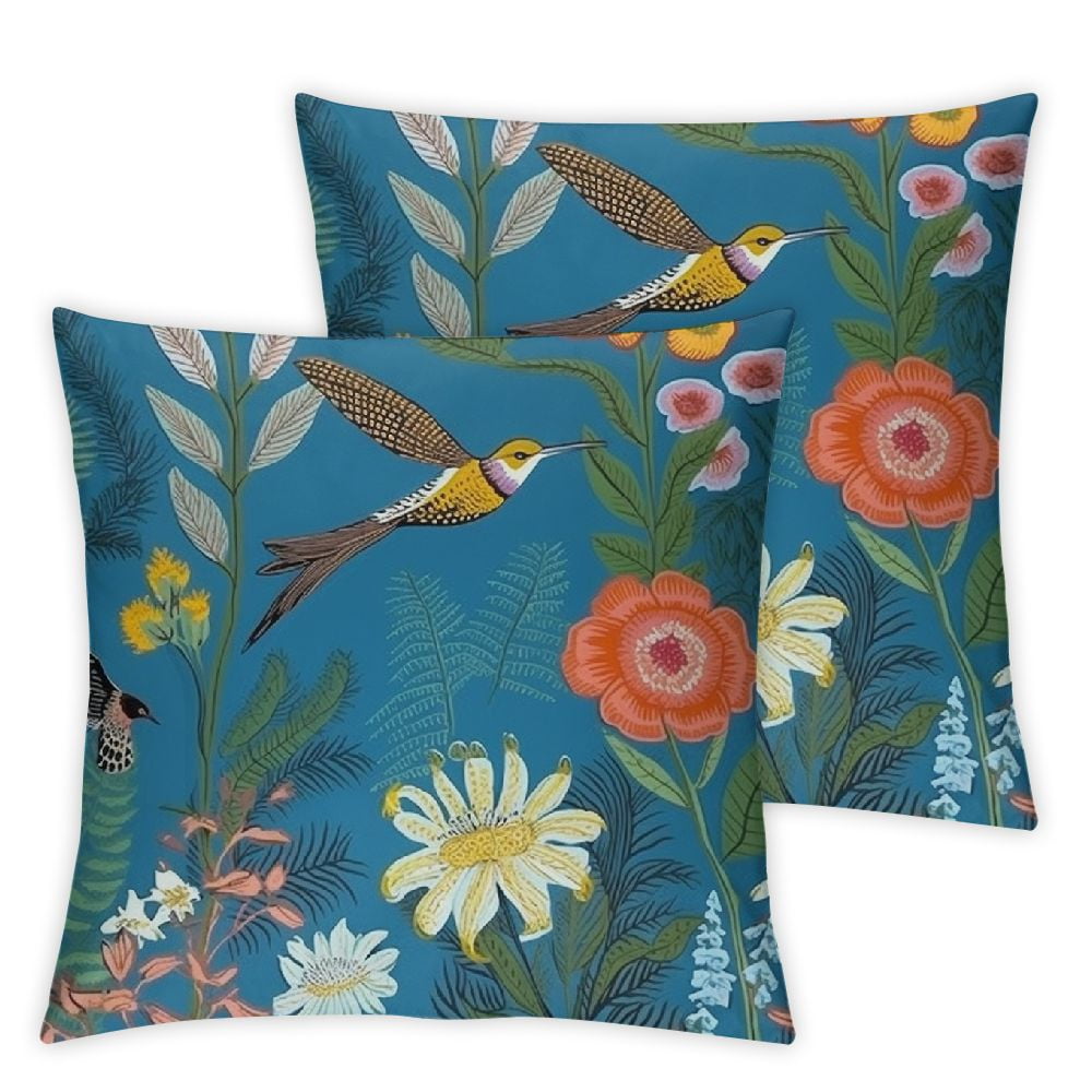 ONETECH Decorative Pillow Covers for Couch Victorian Colorful ...