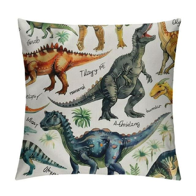 ONETECH Dinosaur Pillow Covers , Dinosaur Pillow Case, Dinosaur Room ...