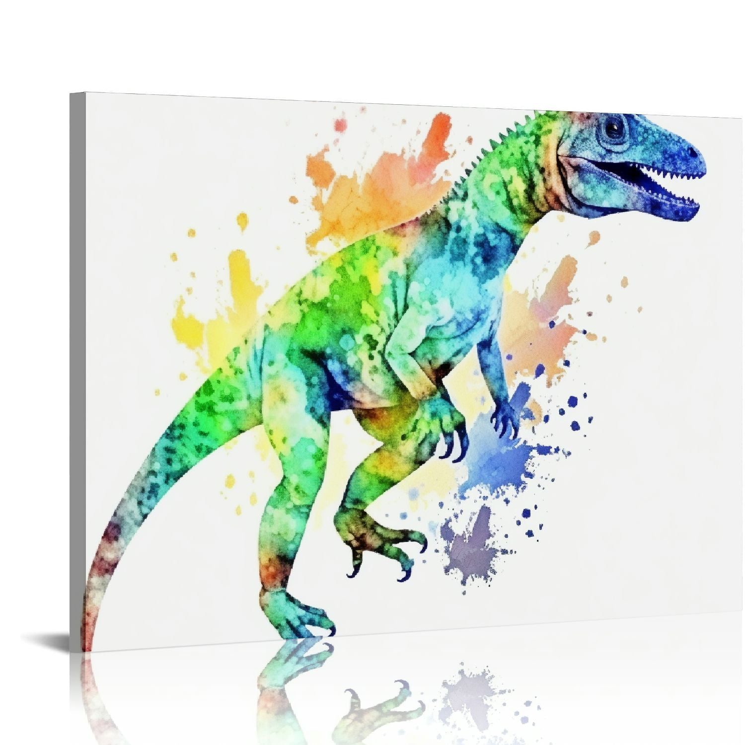 ONETECH Dinosaur Wall Art Print,Tyrannosaurus Rex Art Poster,Animal ...