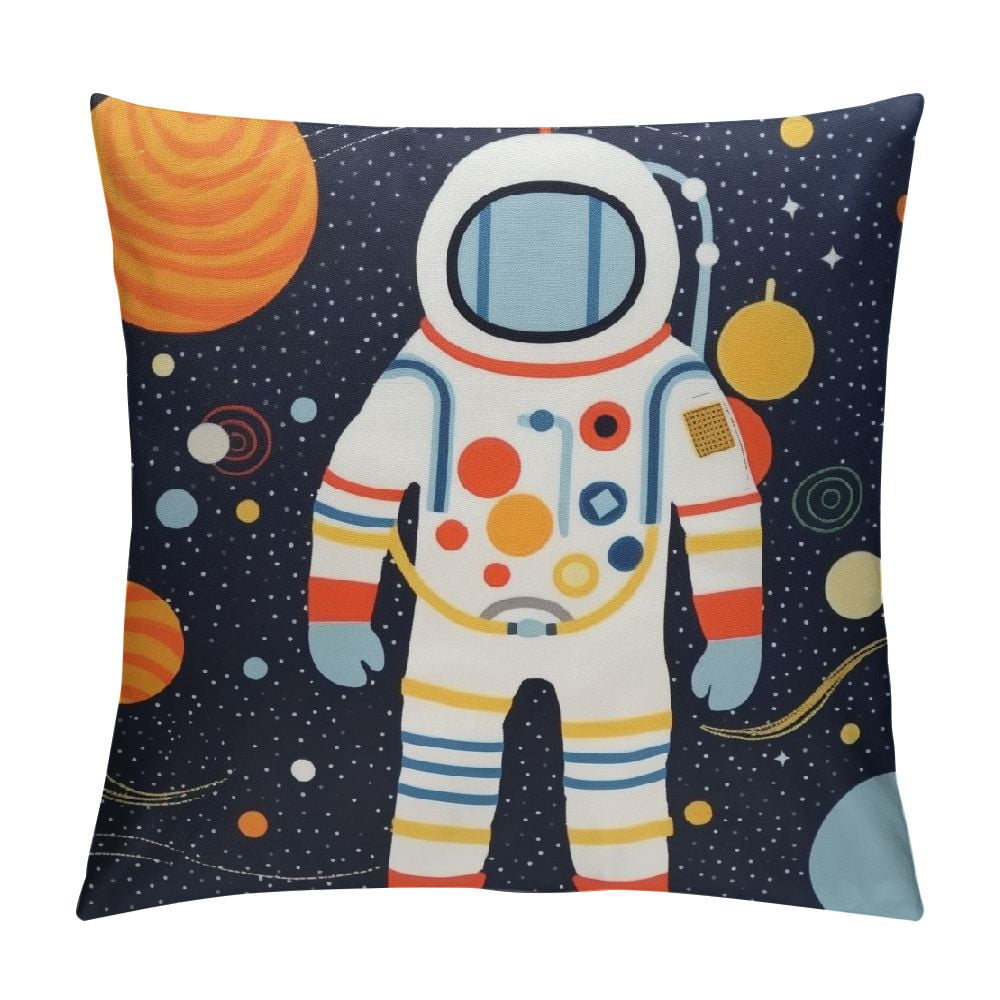 ONETECH Double-Side Personalizable Astronaut Mars Stars Space Themed ...