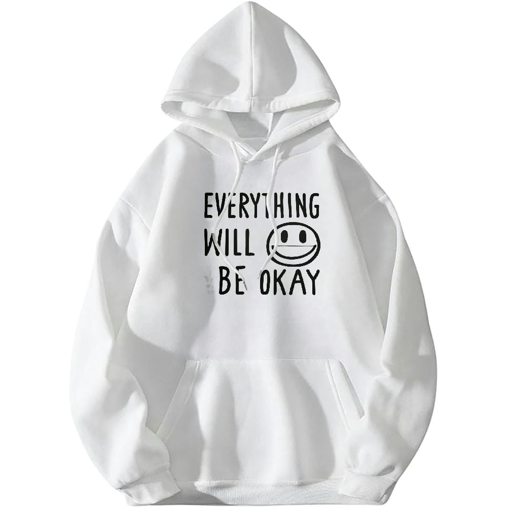 ONETECH Everything Will Be Okay Positive Quote With Words On Back ...
