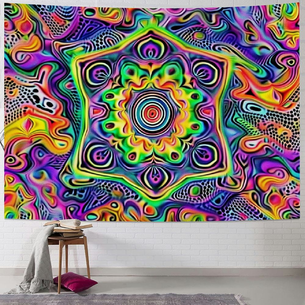 FUMJ Eyes Tapestry Boho Mandala Tapestries Hippie Wall Tapestry Large ...