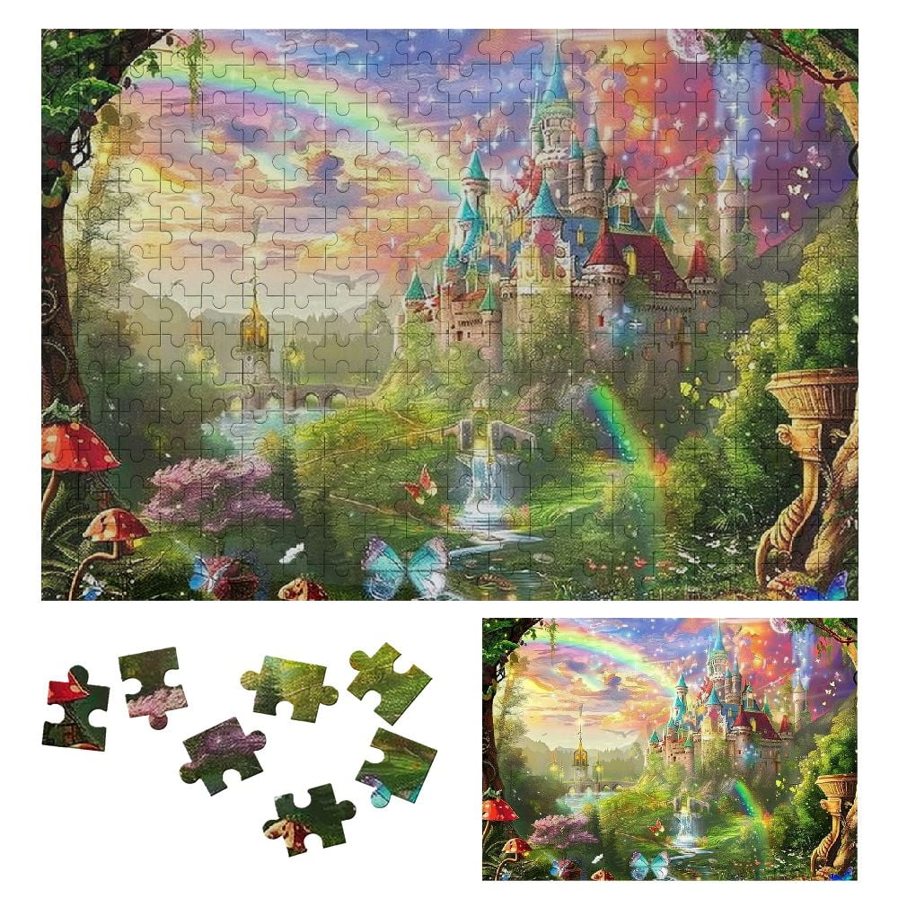 ONETECH Fairy Land Wooden Jigsaw Puzzle Leisure Game Toy Gift for ...
