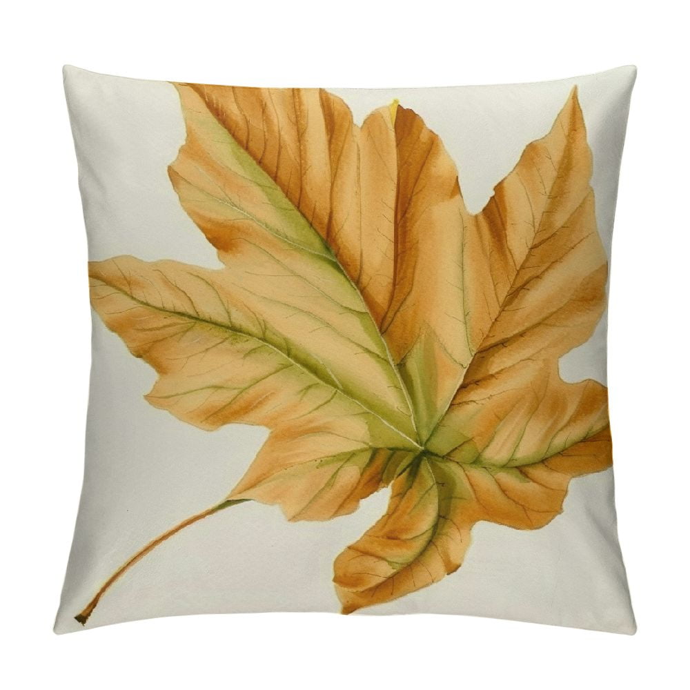 ONETECH Fall Pillow Covers Pumpkin Maple Leaf Harvest Outdoor Fall ...