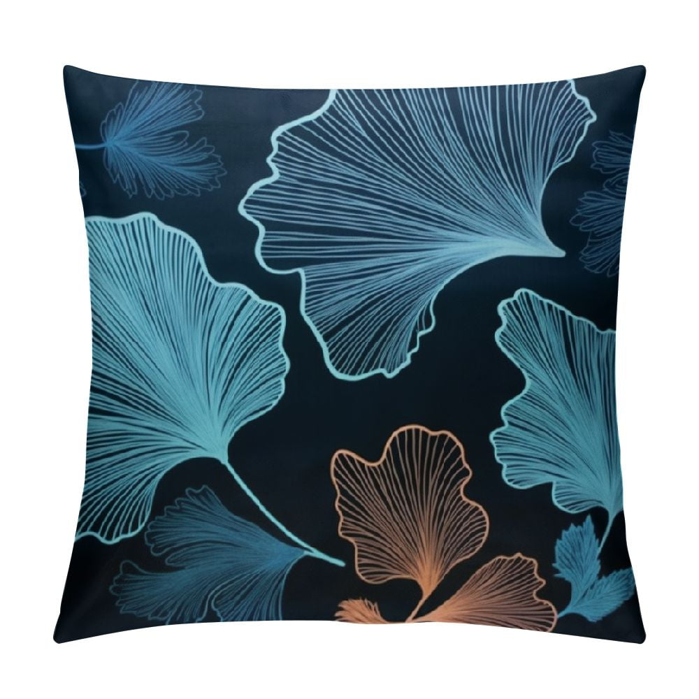 ONETECH Fauna Hummingbird Pillow Cover (Blue & Multi) - Walmart.com