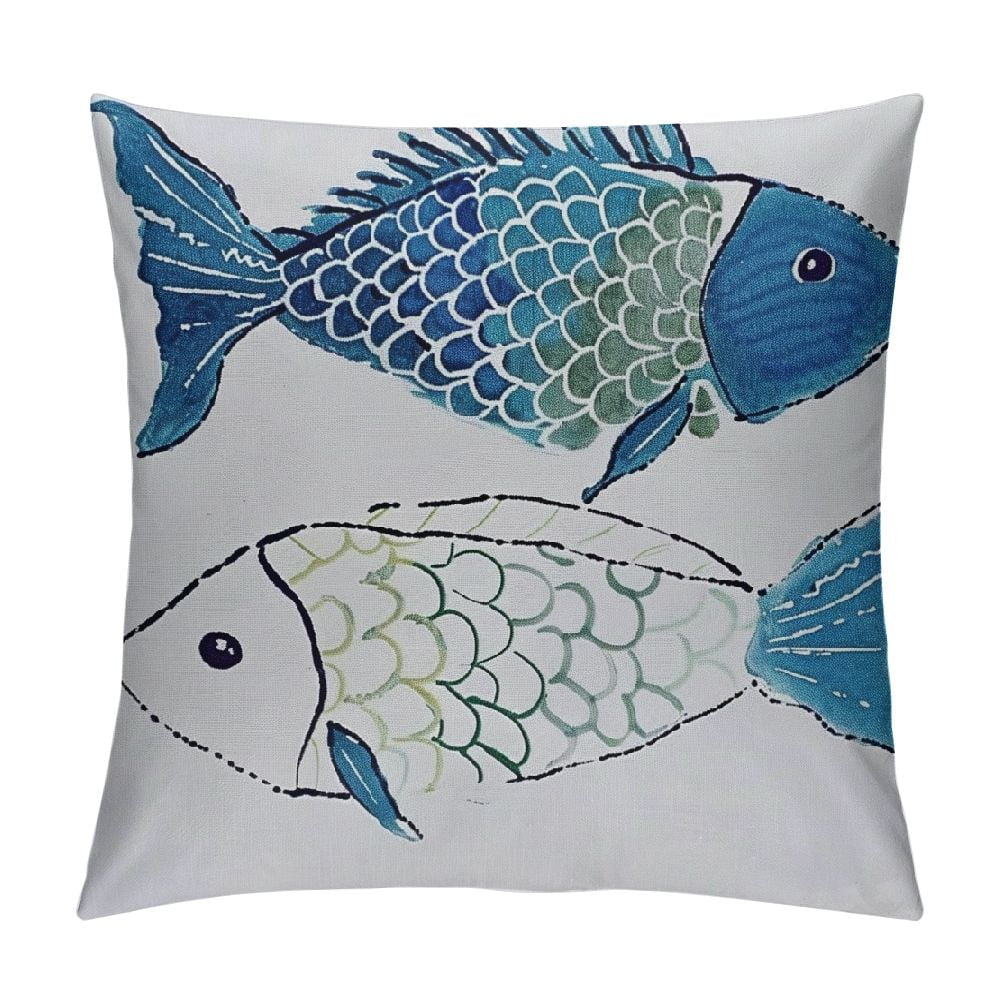 ONETECH Fish Pillow for Home Sofa Bed and Chair - Walmart.com