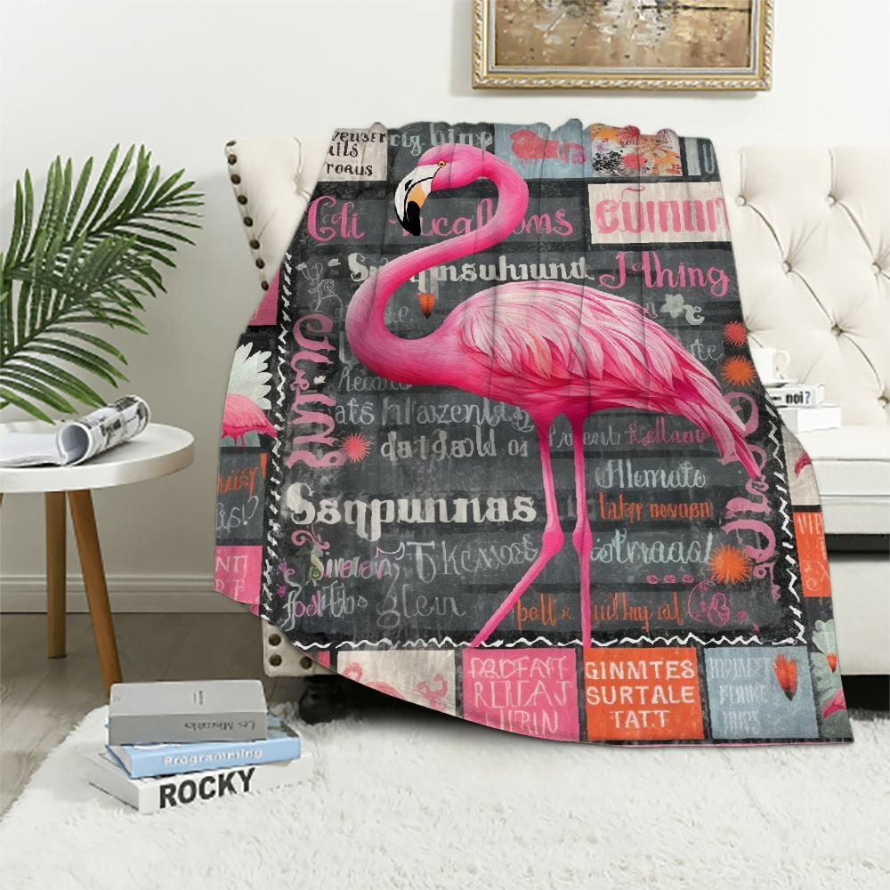 ONETECH Flamingo Gifts Blanket Flamingo Gifts for Women Girls, Flamingo ...