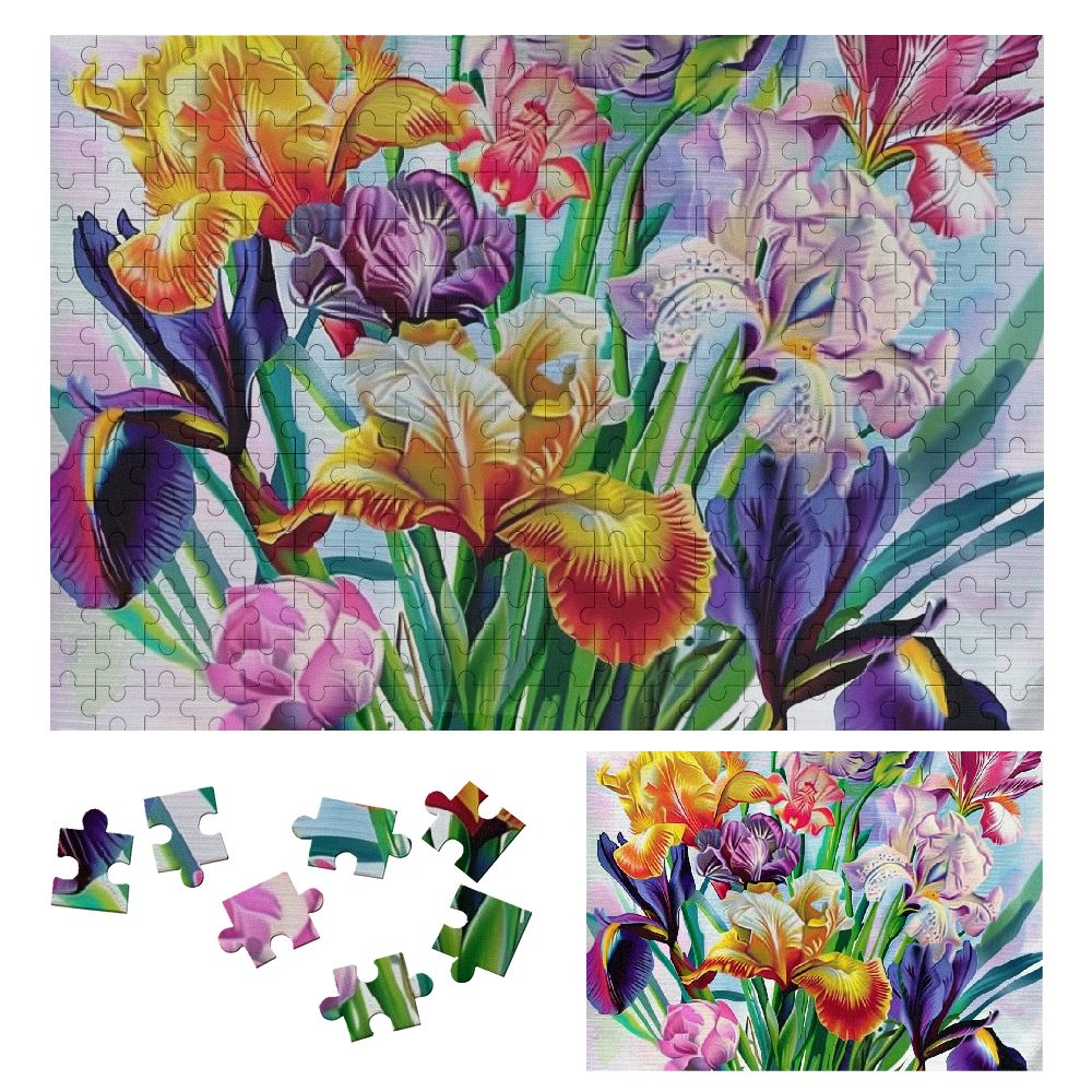ONETECH Flowers Bouquet Challenging Difficult Wood Puzzles for Adults ...