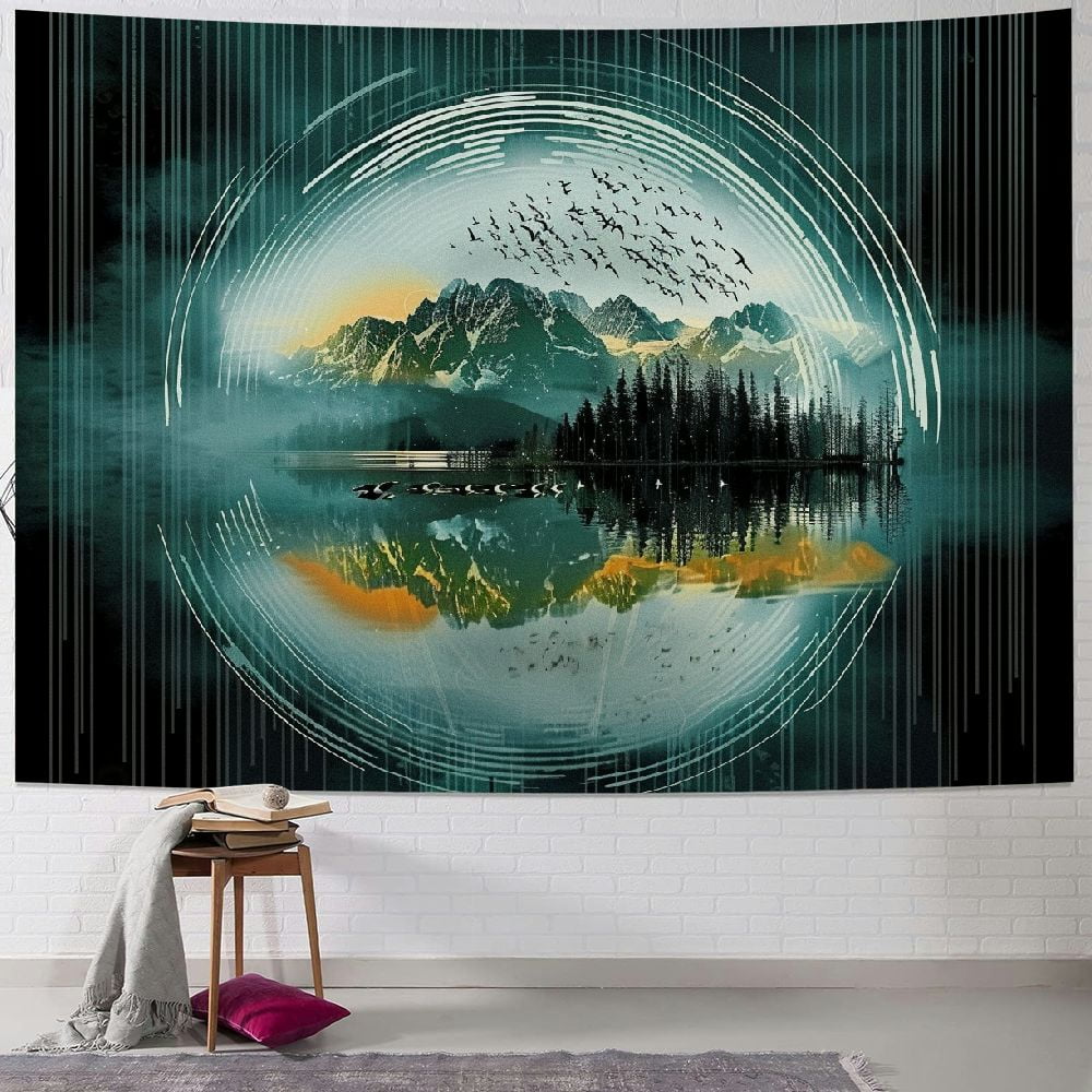FUMJ Forest Tapestry Nature Wall Tapestry Aesthetic Art Tapestries ...