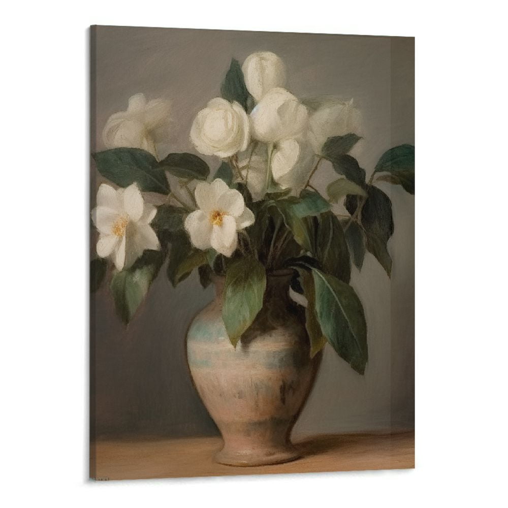 ONETECH Framed Classical Still Life Oil Paintings Living Room Decor ...