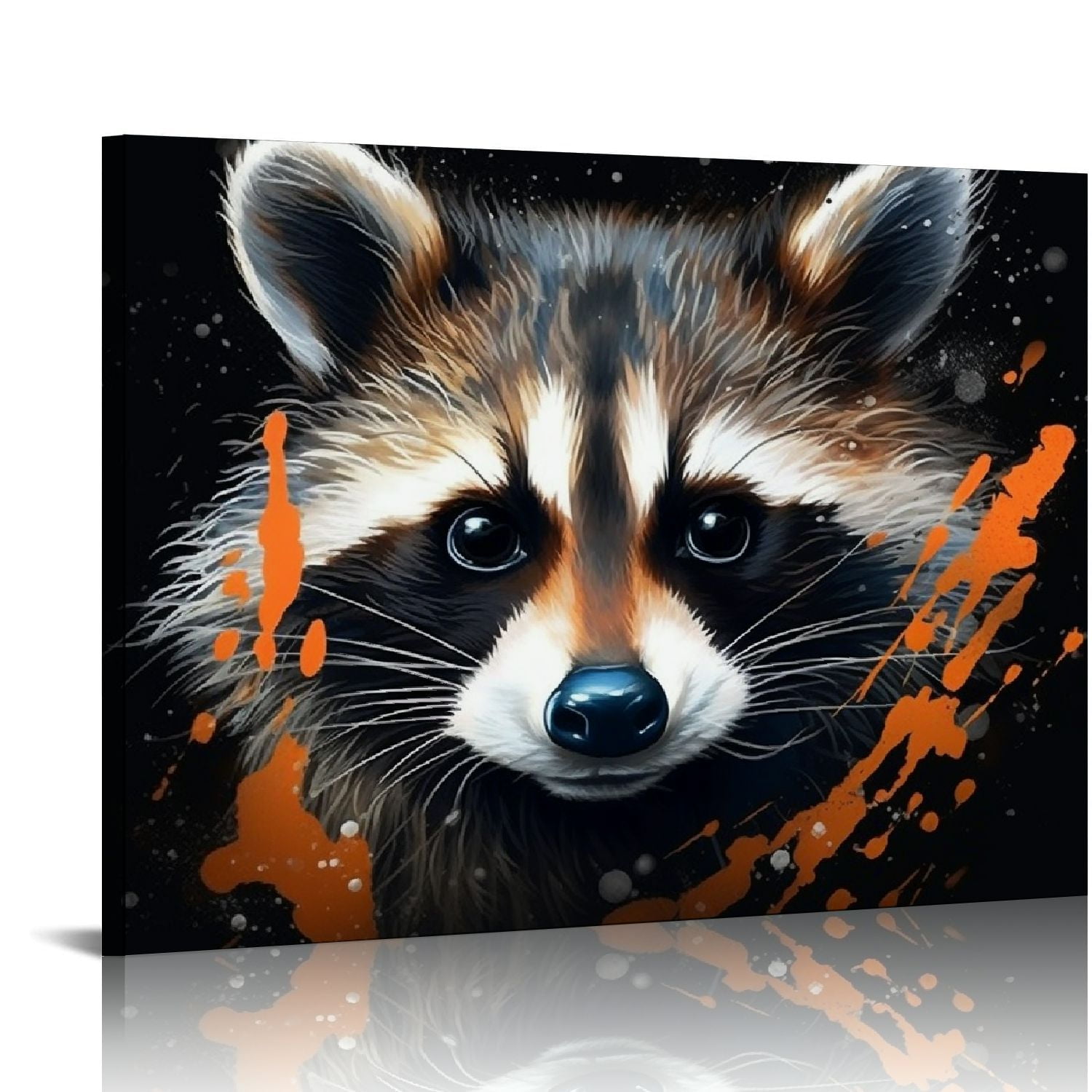 ONETECH Framed Renaissance of an aristocrat racoon dressed in noble ...