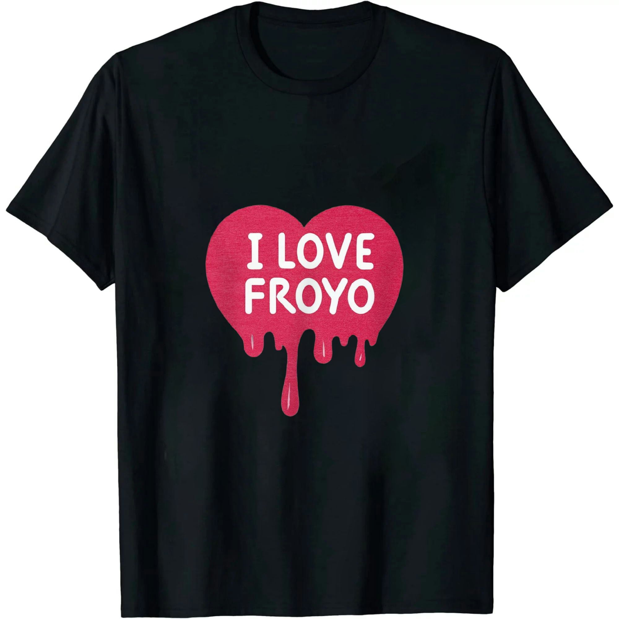 ONETECH Frozen Yogurt - I love Froyo T-Shirt - Walmart.com
