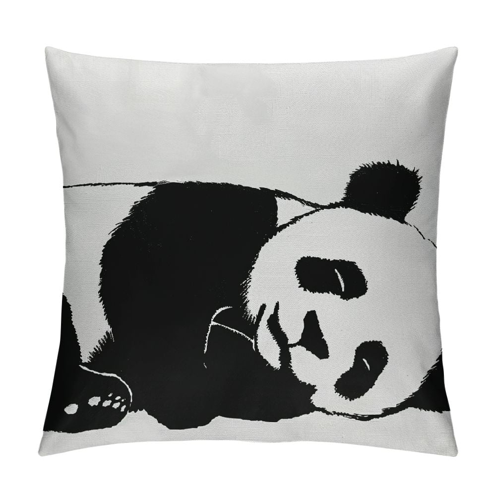 ONETECH Funny Panda Gifts for Women Men, Panda Pillow Case Panda Themed ...