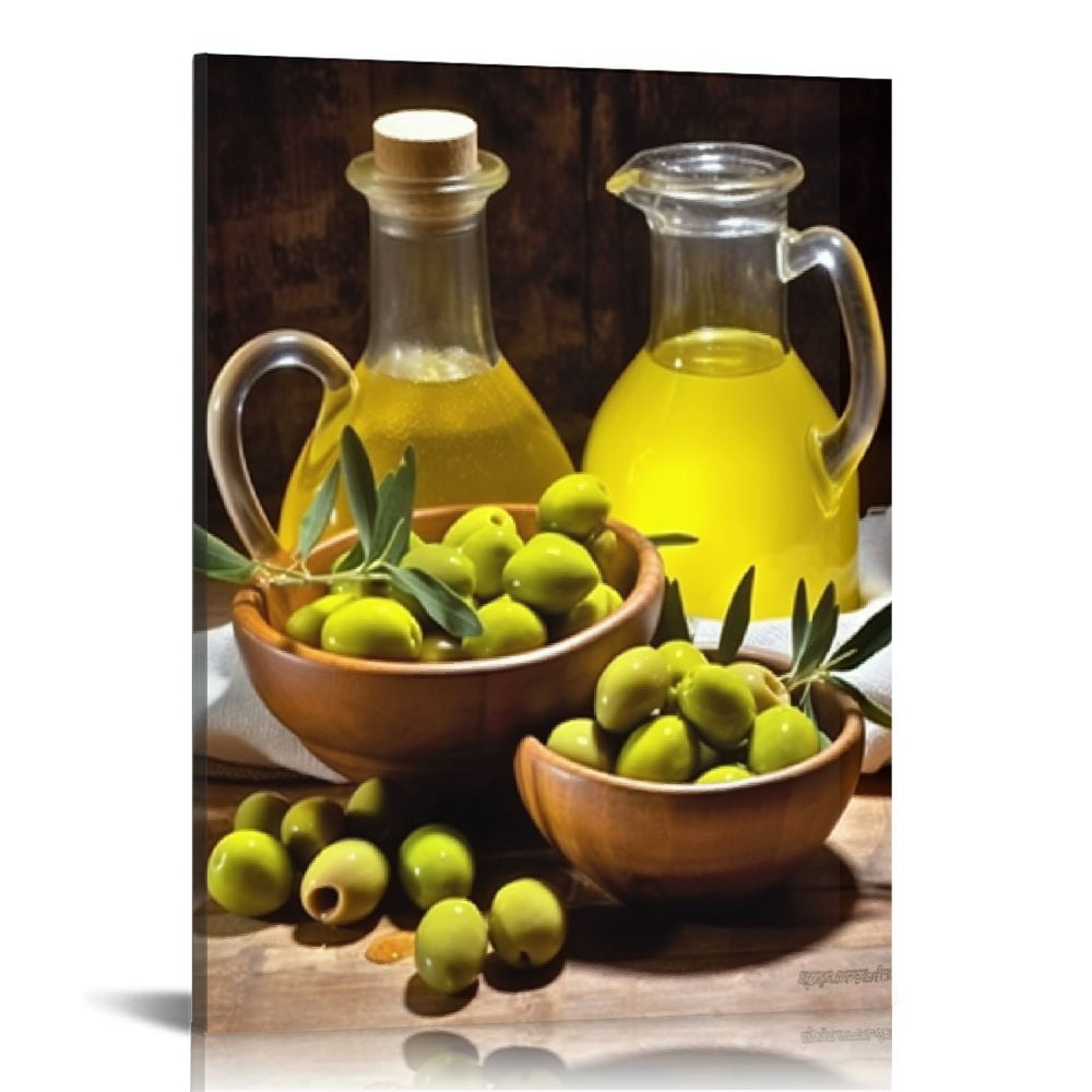 ONETECH GETHATY Canvas Painting Wall Art Delicious Food Concept Wall ...