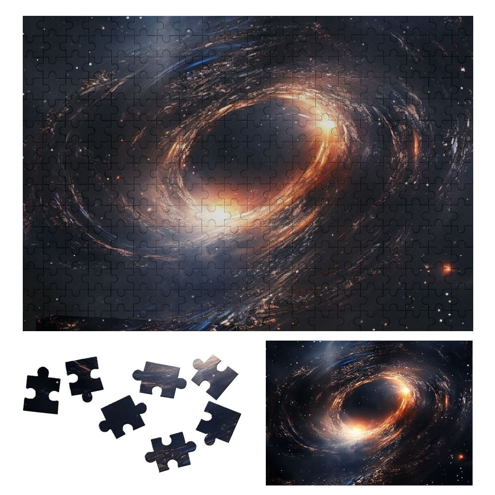 ONETECH Galaxy Black Hole Wooden Jigsaw Puzzle for Adults and Kids ...