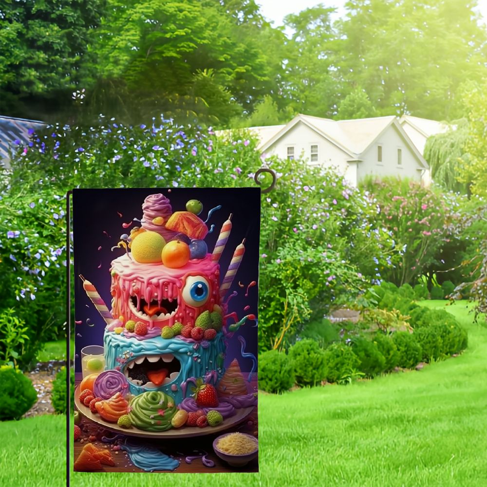 ONETECH Garden of the Flag Monster Lawn Linen for Outdoor Patio Home ...