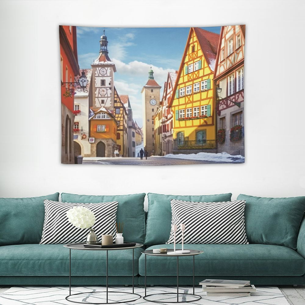 ONETECH German Tapestry, Rothenburg ob der Tauber Bavaria Germany ...
