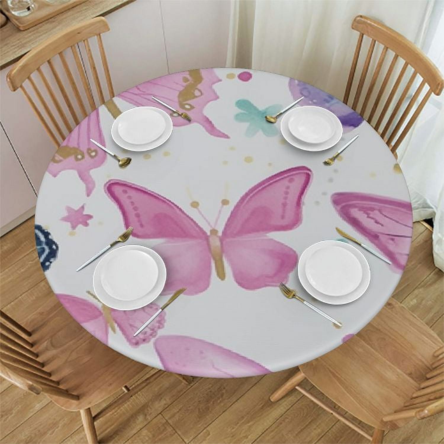 ONETECH Golden Butterfly Paper Tablecloth, - Walmart.com