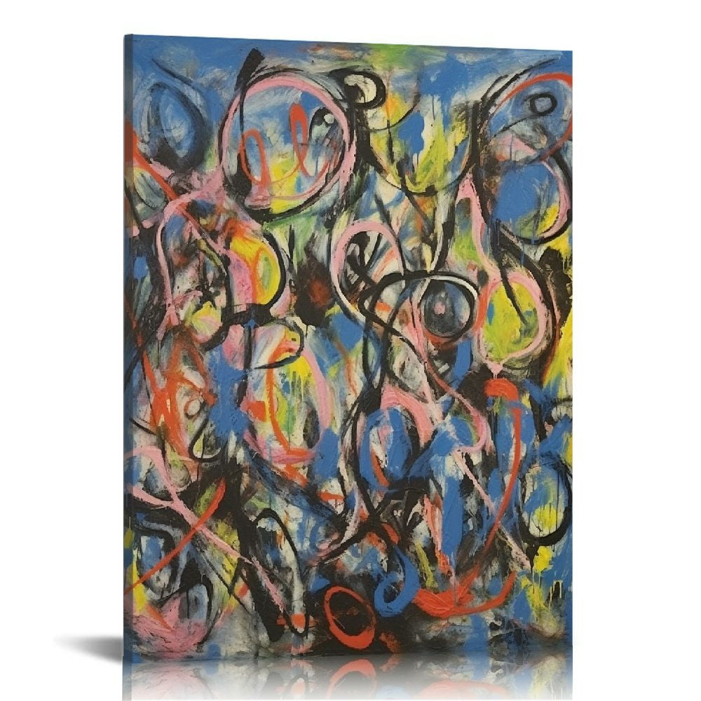 FUMJ Gothic Posters - Jackson Pollock Art Prints - Abstract ...