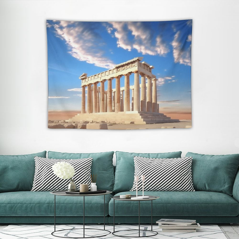 ONETECH Greece Backdrop Ancient Acropolis Parthenon Temple Column ...