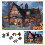 MasterPieces 500 Piece Glow in the Dark Halloween Puzzle - Fright Night ...