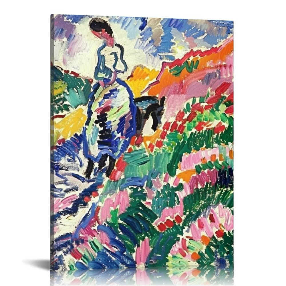 ONETECH Henri Mattise Canvas Wall Art Abstract Colorful Posters Canvas ...