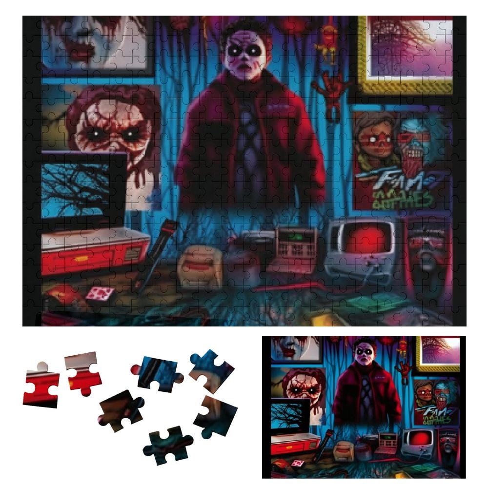 ONETECH Horror Puzzle Movie Puzzles for Adult, Scary House Jigsaw ...