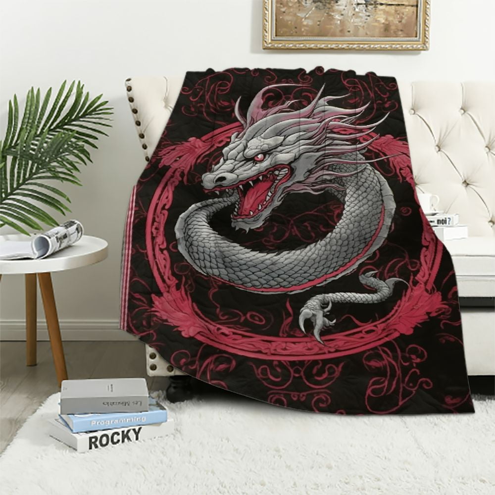 ONETECH House of The Dragon Blanket, Dragon Frame Silky Touch Super ...