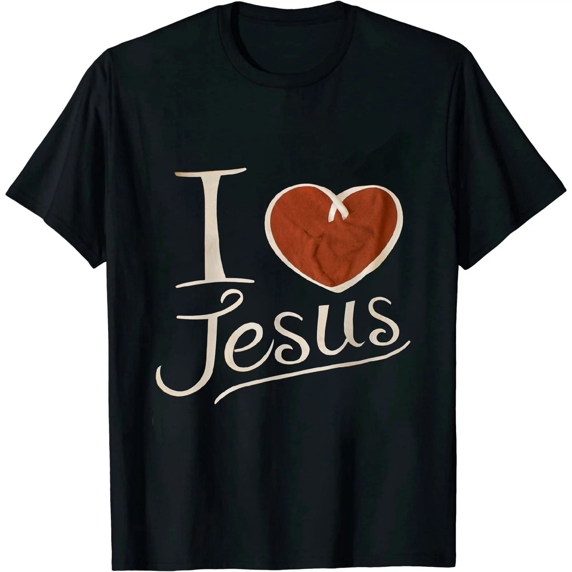 ONETECH I love Jesus bible christ T-Shirt - Walmart.com