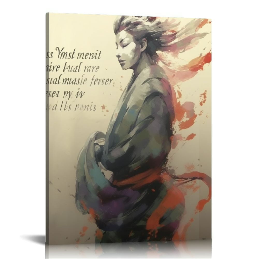 ONETECH Inspirational Posters Miyamoto Musashi Art Poster Japanese ...