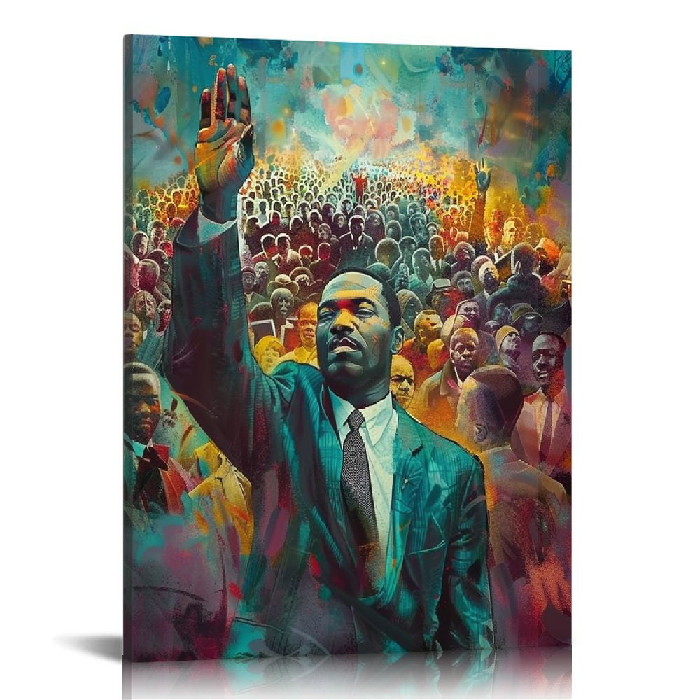 ONETECH Inspirational Wall Art Dr Martin Luther King Jr Poster Gift for ...