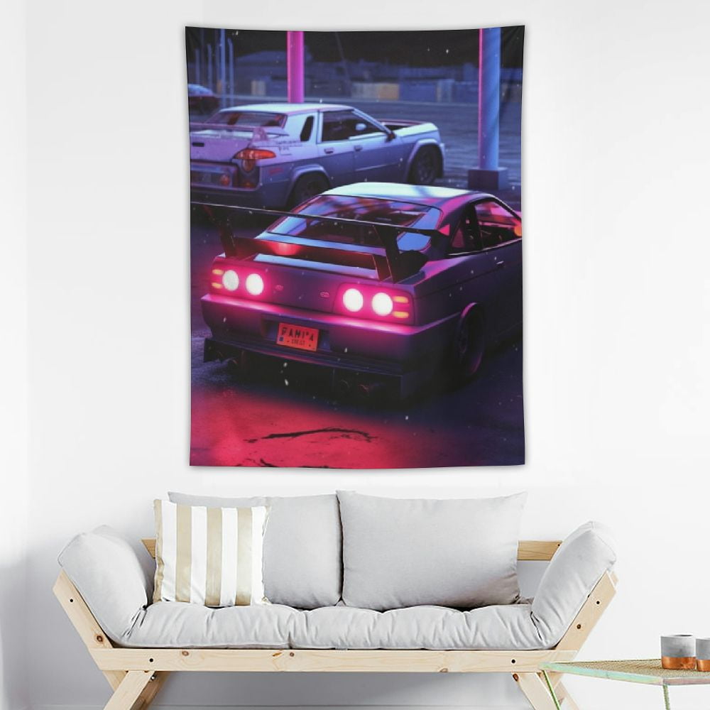 ONETECH Jdm Car R35 Fast Sports Street Tapestry Wall Tapestry Wall ...