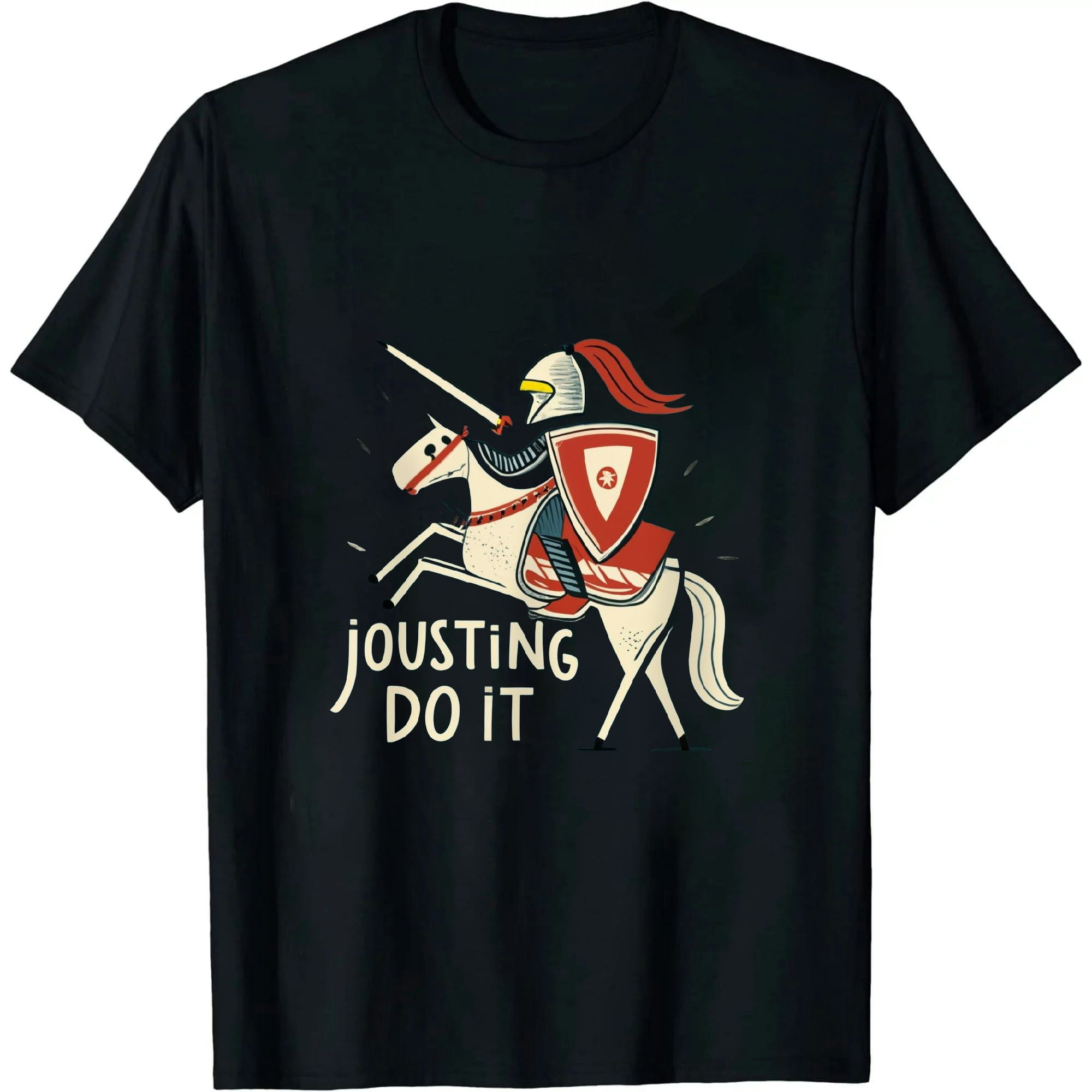 ONETECH Jousting Joust Do It Funny Medieval Knight T-Shirt - Walmart.com