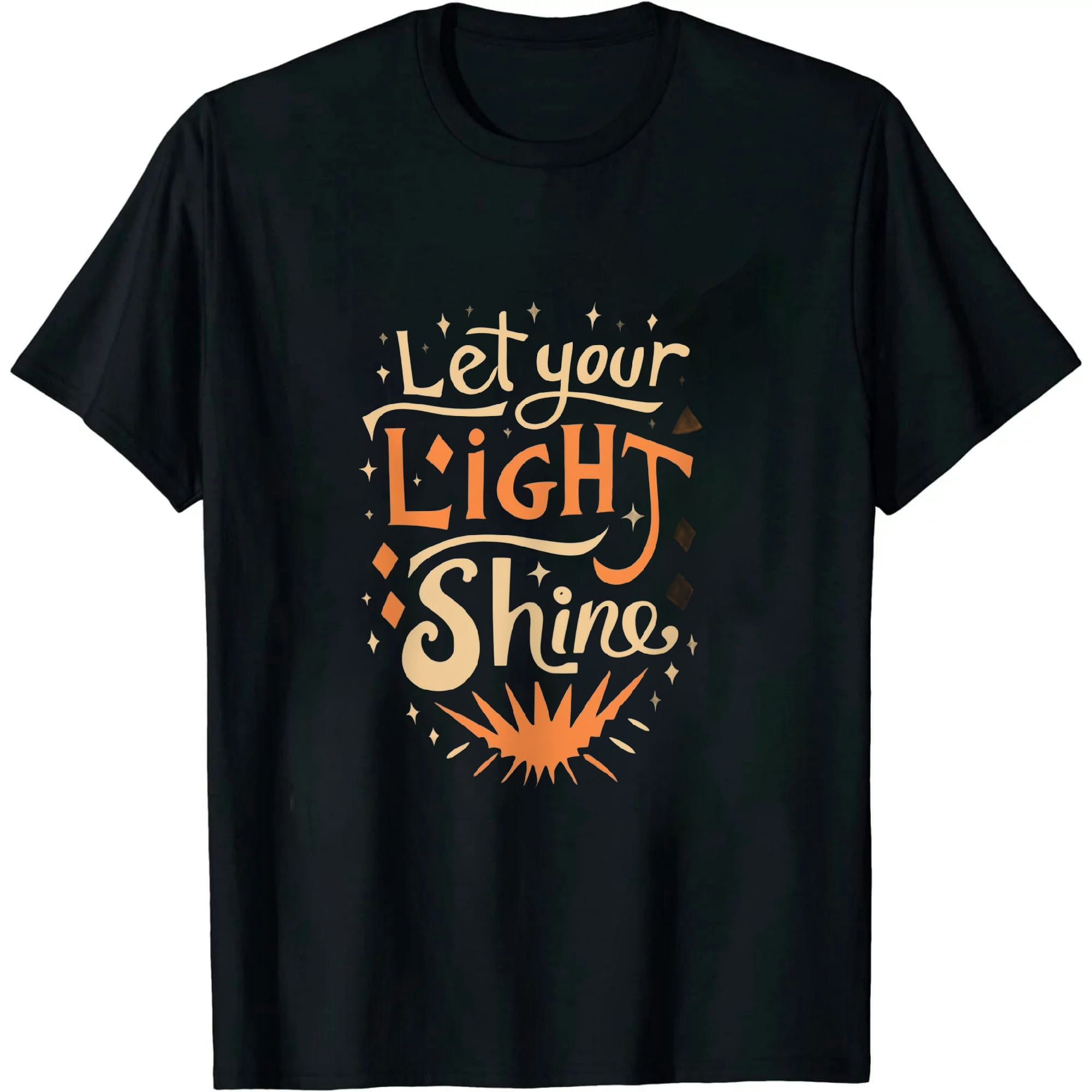 ONETECH Let your light Shine T-Shirt - Walmart.com