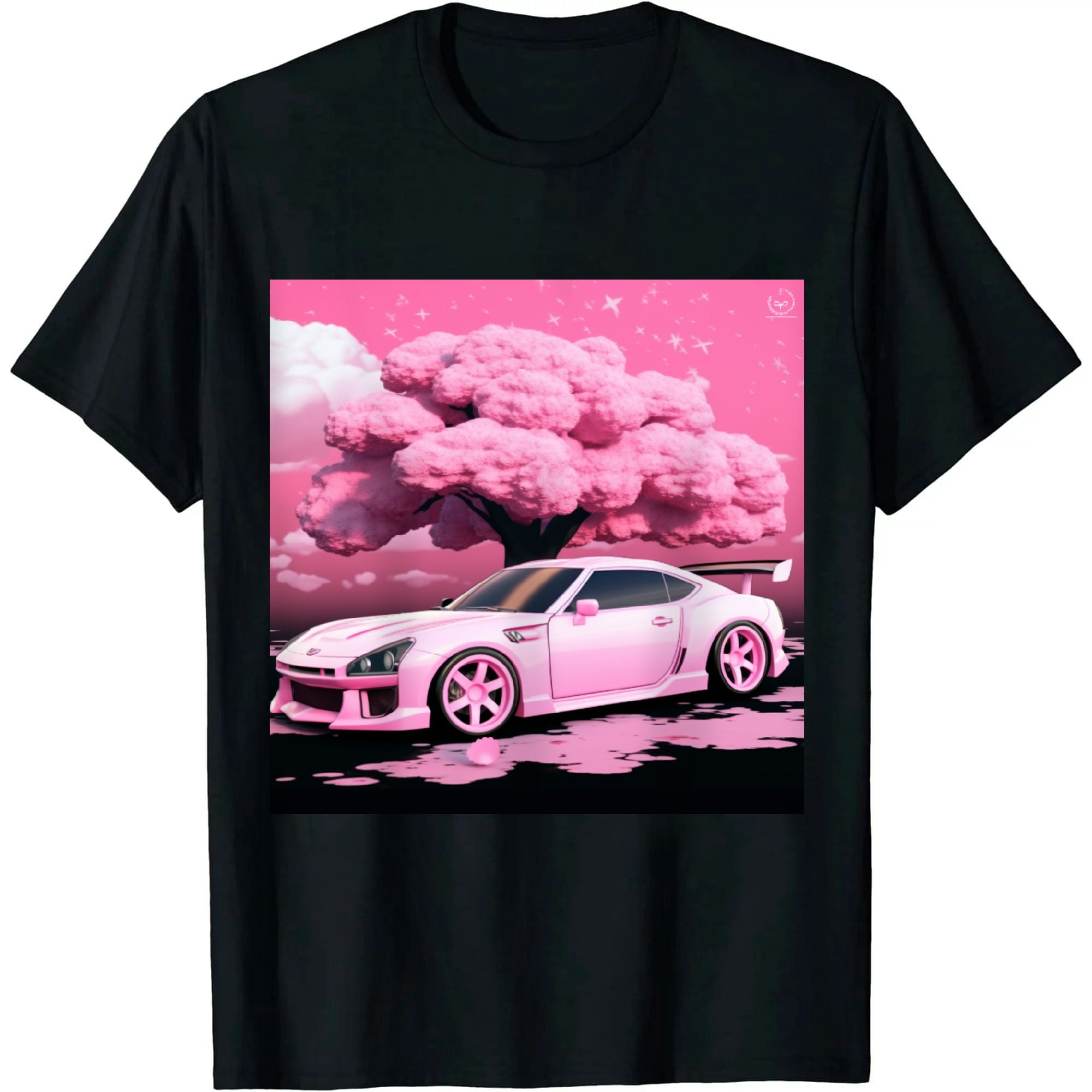 ONETECH Love JDM Girl Racer Pink Japanese Race Car T-Shirt - Walmart.com