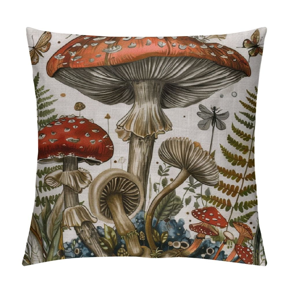 Onetech Lumbar Throw Pillow Cover Decorative Bedroom Living Room Cute