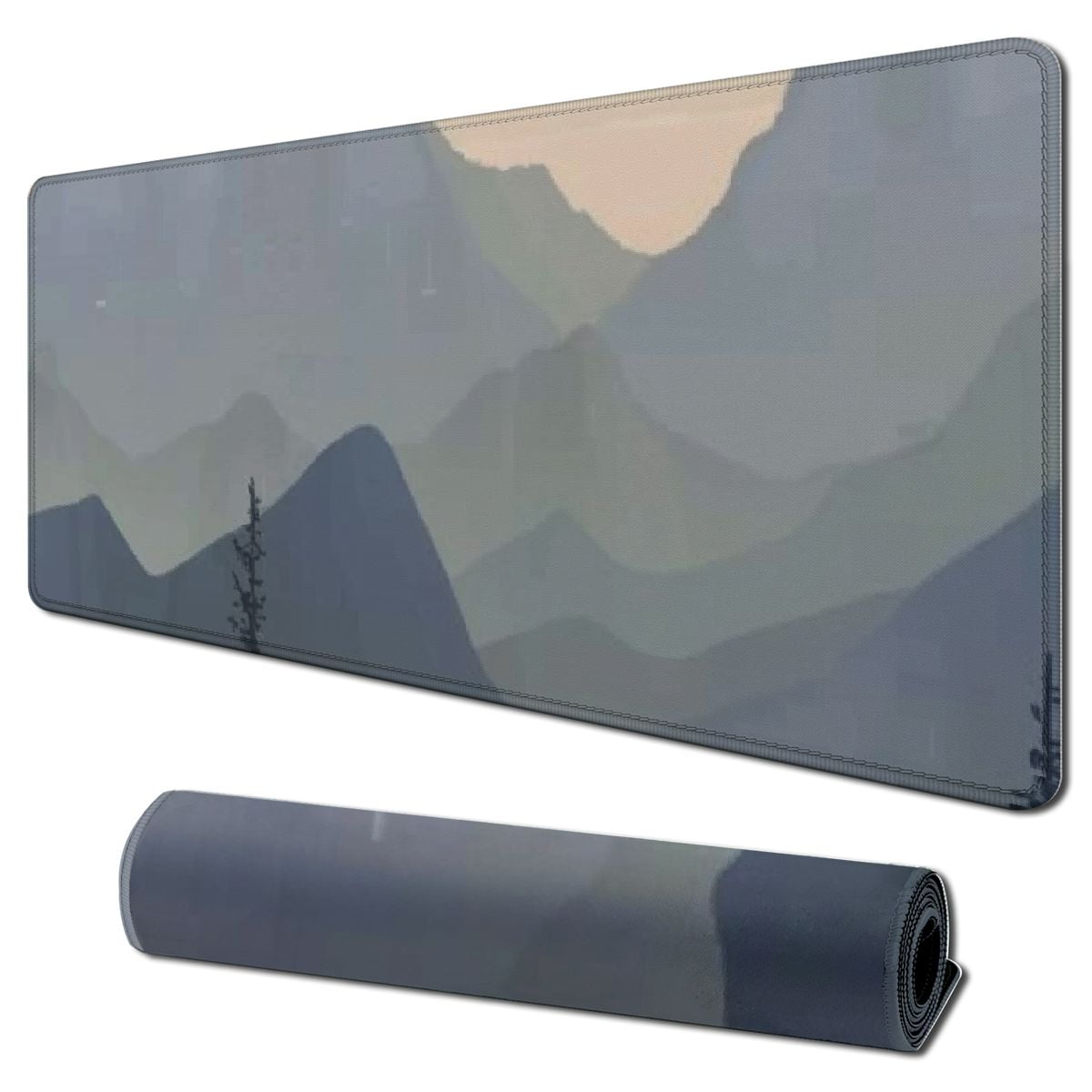 ONETECH Mountain Forest Scenery Gaming Mouse Pad Extended Large ...