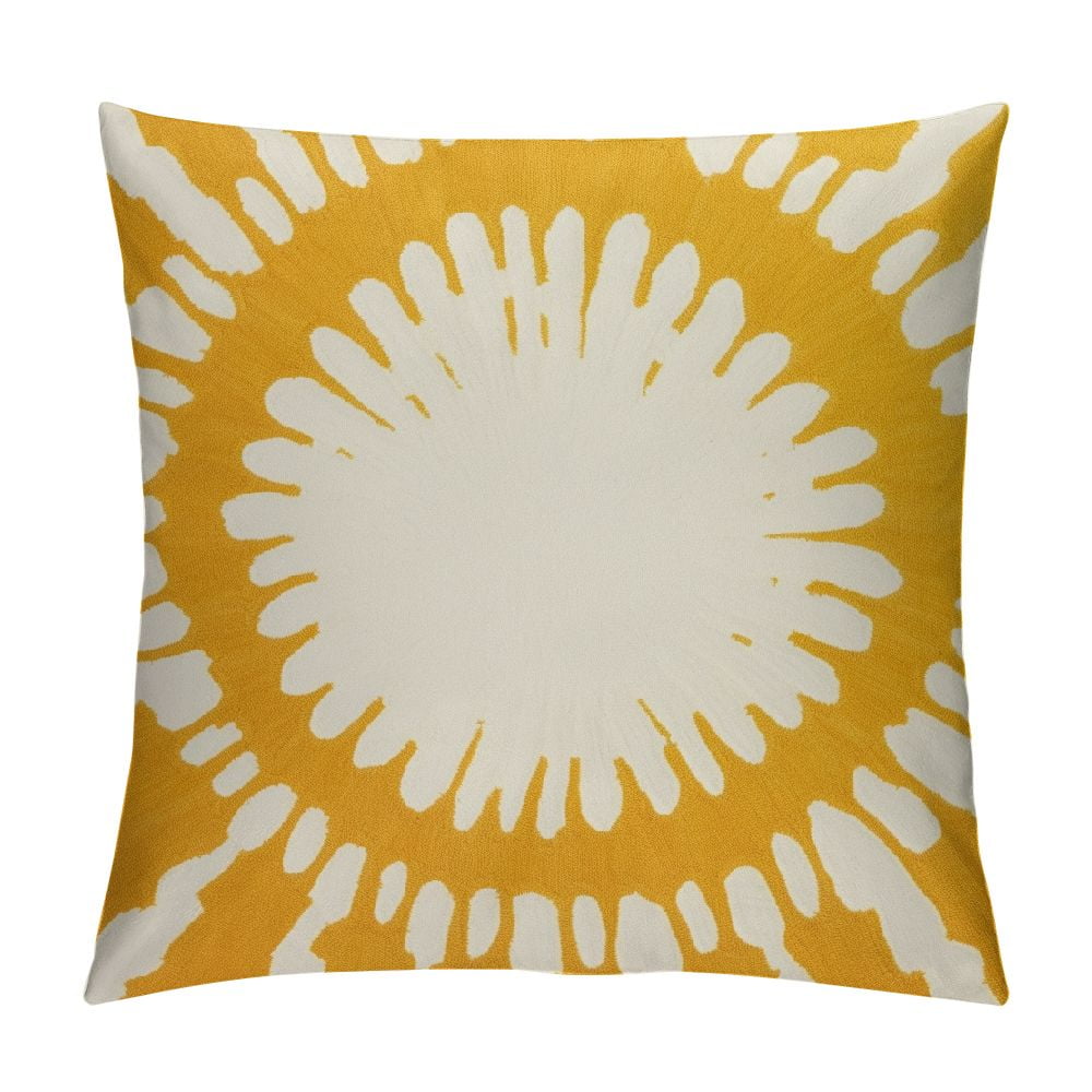 ONETECH Mustard Yellow Decorative Throw Pillow Covers for Couch Bed ...