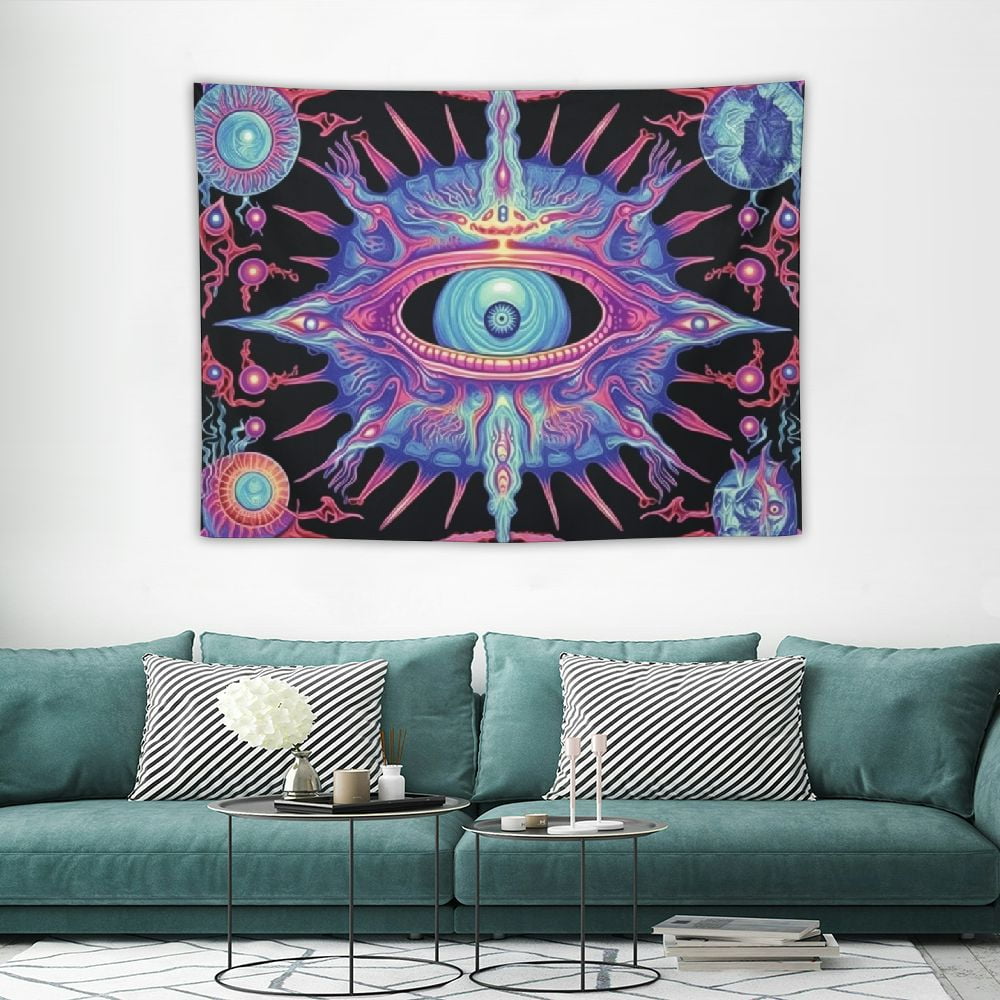 ONETECH Mystical Eyes Tapestry Hippie Sun Moon and Stars Tapestrys ...