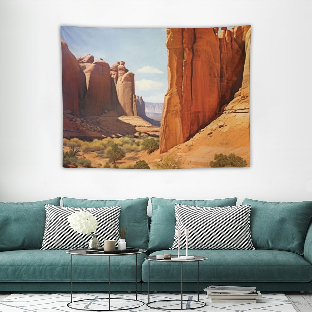 ONETECH National Parks Tapestry, Grand Canyon Rock Formations Redrocks ...