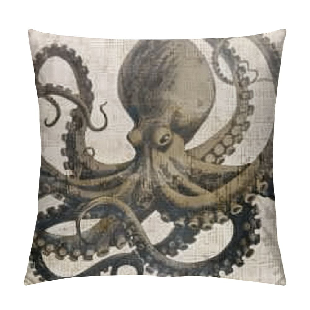 FUMJ Ocean Park Theme Decorative Throw Pillow Covers Marine Animal ...