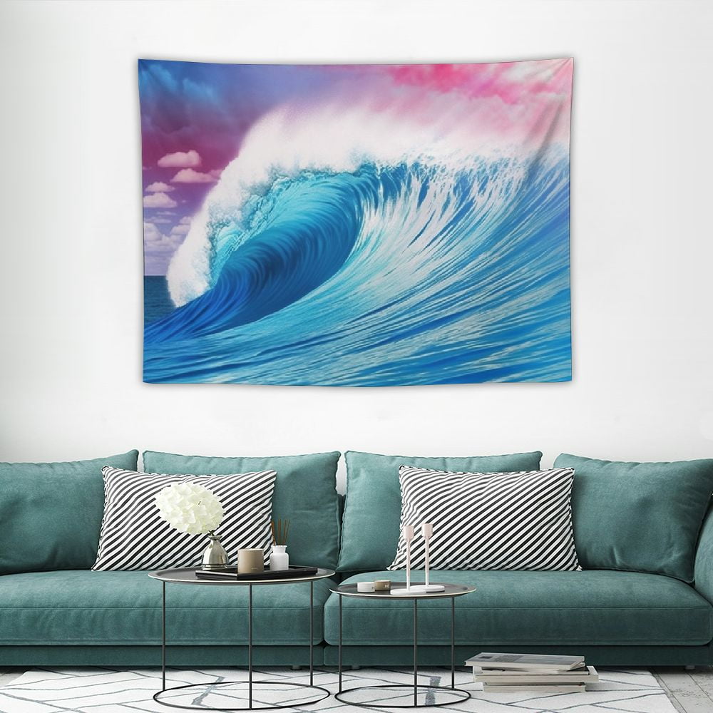 ONETECH Ocean Tapestry for Bedroom, Large Tapestry Beach Seaside Costal ...