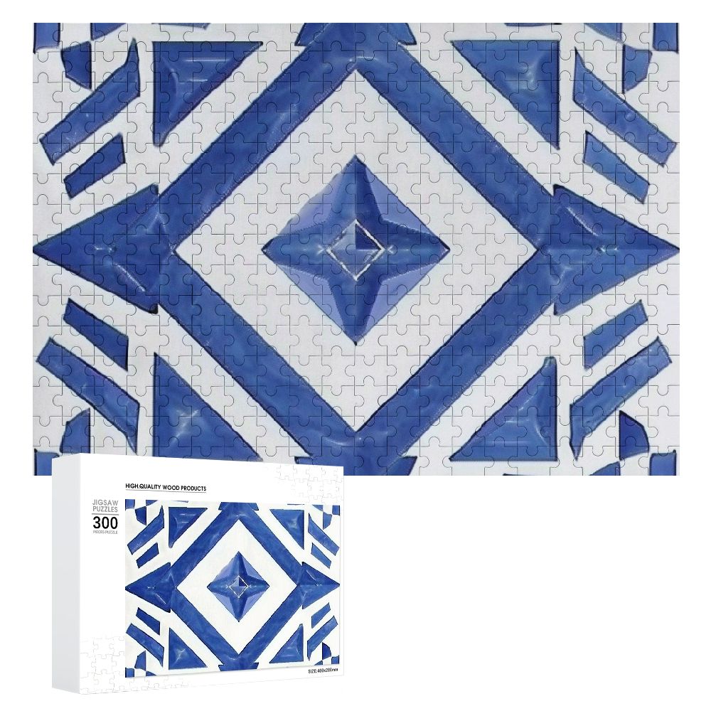 ONETECH Optical Illusion Wooden Jigsaw Puzzle Challenging Difficult ...