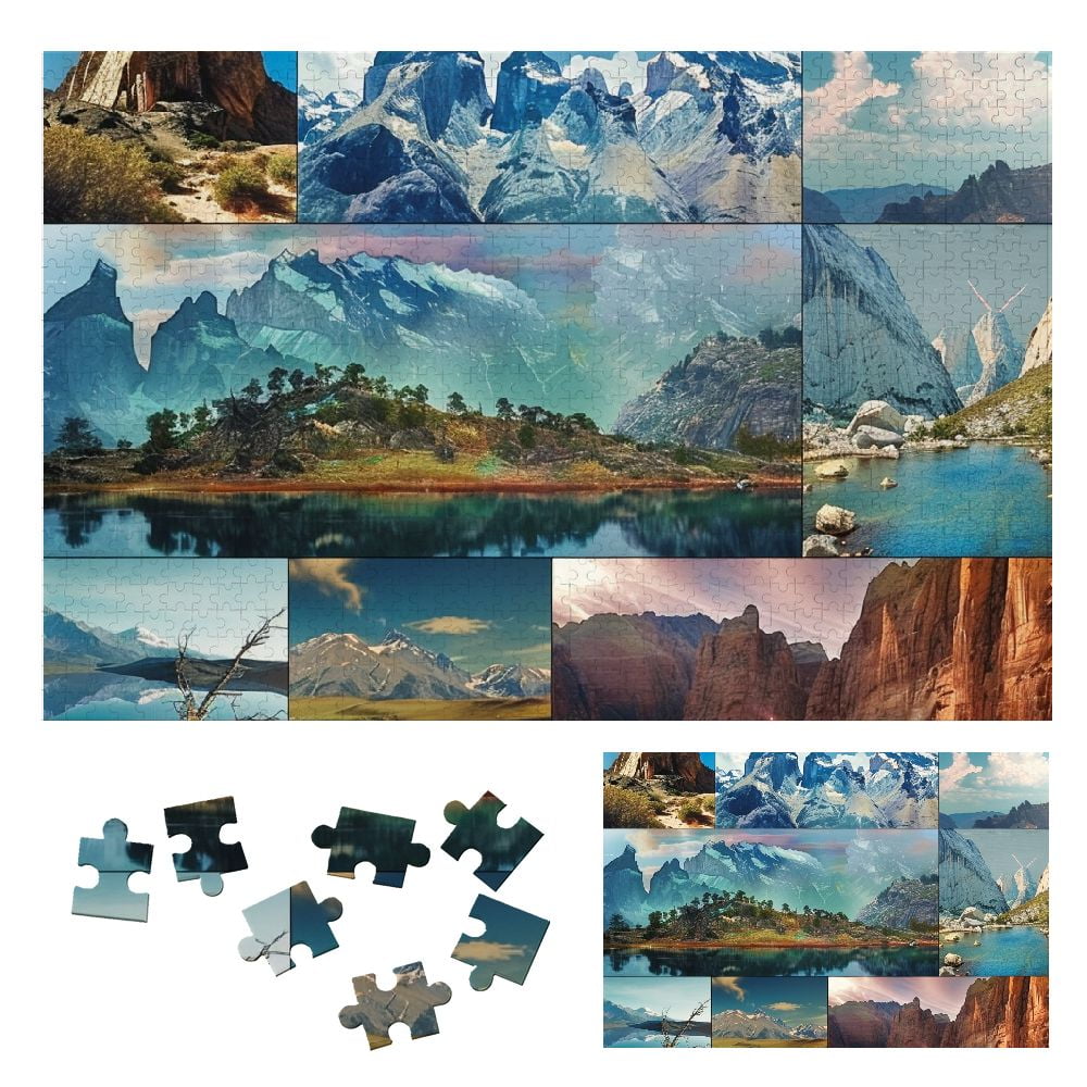ONETECH Our National Parks Puzzle - USA National Parks Jigsaw Puzzle ...