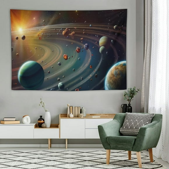 Hanging Planets Kids Room