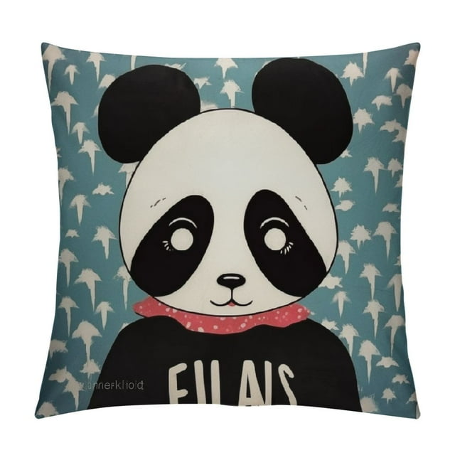 ONETECH Panda Pillow Covers Panda Gifts for Girls, Panda Bear Gifts ...